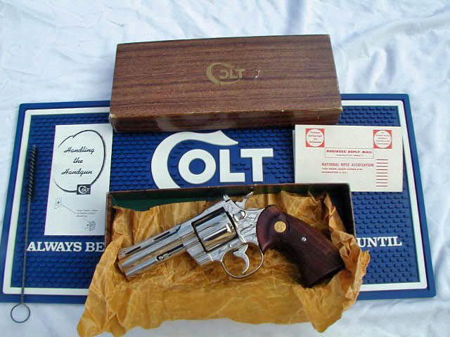 "Expert's Expert" for 4" Nickel 1960 Colt Python | Colt Forum